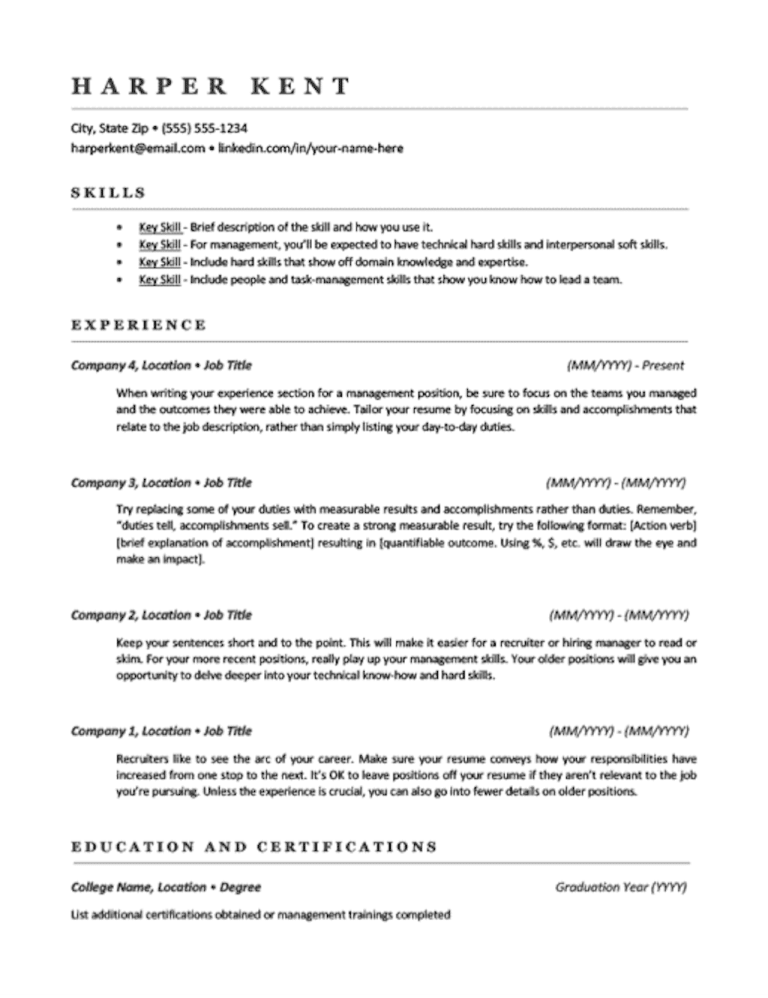 13 Best Free ATS Resume Templates (Downloadable for 2024)