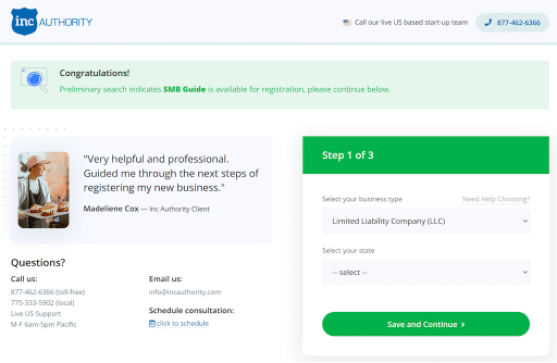 Inc Authority vs. Bizee: Which LLC service do I like better?