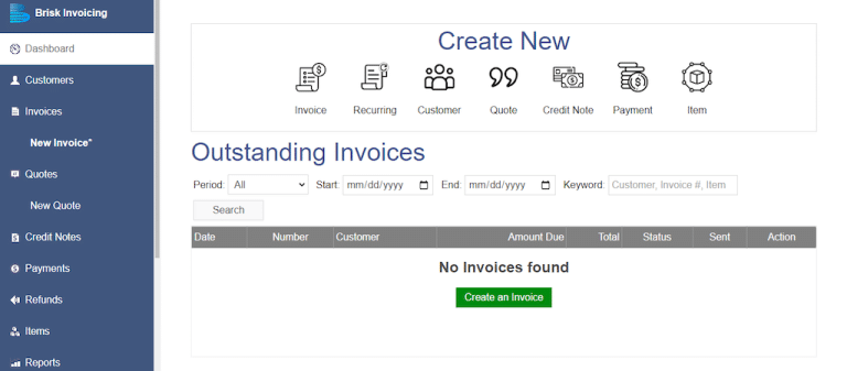 Brisk Invoicing Review: Features, Pricing, & Alternatives