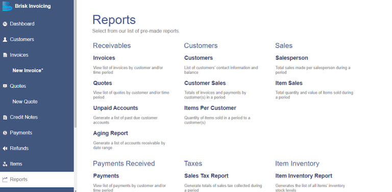 Brisk Invoicing Review: Features, Pricing, & Alternatives